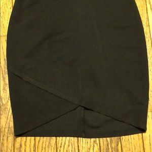 Material Girl | Dresses | Lbd Bnwt Black Mini Dress M Strappy Back ...